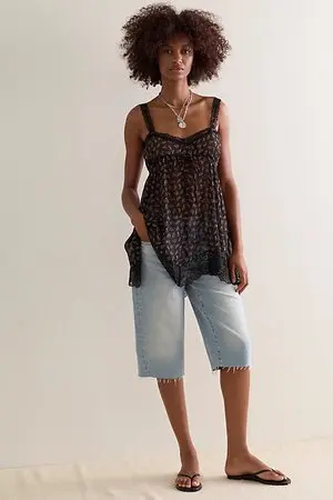 Free People Cala Luna Mini Slip Dress