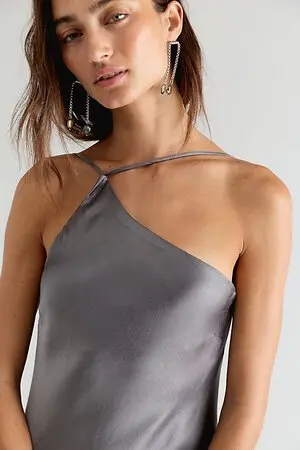 Shona Joy La Lune One-shoulder Maxi Dress