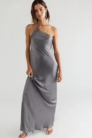 Shona Joy La Lune One-shoulder Maxi Dress
