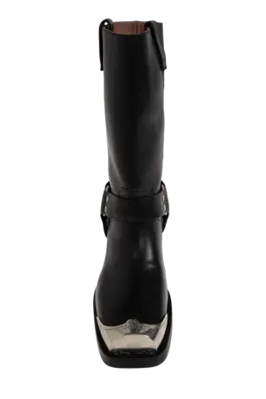 Paris Texas Elsa Mid Calf Heeled Boots