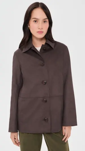 Velvet By Graham & Spencer Wendolyn Faux Suede Jacket
