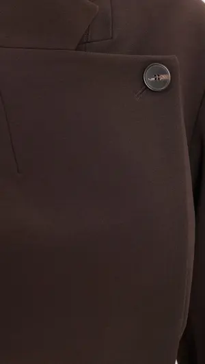 SIR. Astrine Tailored Mini Dress - Coffee