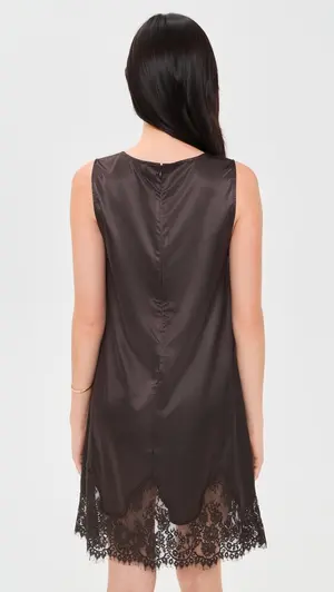 O.P.T Yasmin Dress With Lace Trim