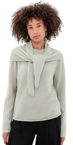 APIECE APART Softest Tissue Scarf Tie Top