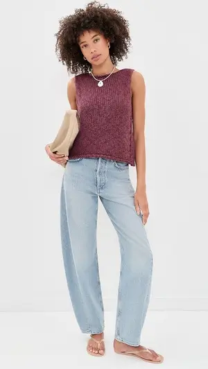 Free People Opal Knit Tank Top