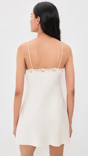 LoveShackFancy Maristella Dress - Alabaster Glow