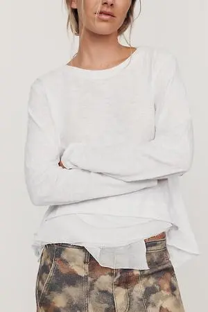 Wilt 100% Cotton Layered Top