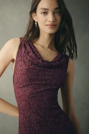 Bhldn Stretch Lace Midi Dress