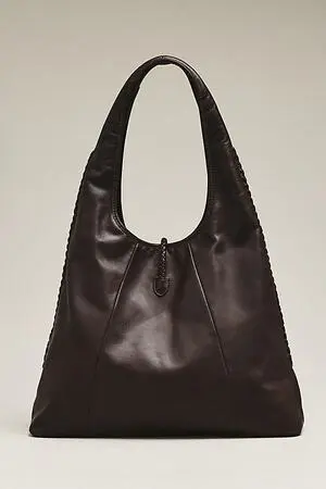 BTB LOS ANGELES Piper Suede Tassel Hobo Bag