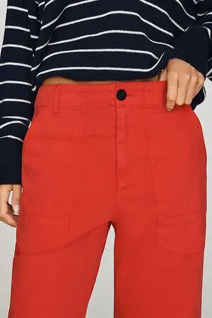PISTOLA Tori 100% Cotton Utility Pants