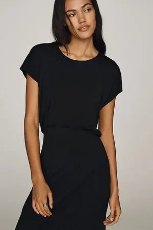 Z Supply Anika 100% Cotton Midi Dress