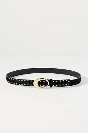 8 Other Reasons Studded Oval Buckle Belt