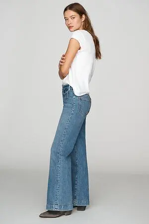 Paige Leenah " High-rise Flared Jeans
