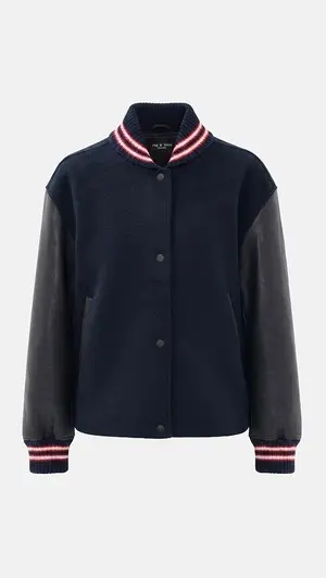 Rag & Bone Scarlet Varsity Jacket