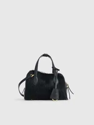 ATP ATELIER Ormelle Pony/leather Top Handle Bag