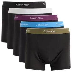 Calvin Klein Icon Relaxed Dart Trunk 5 Pack - Black