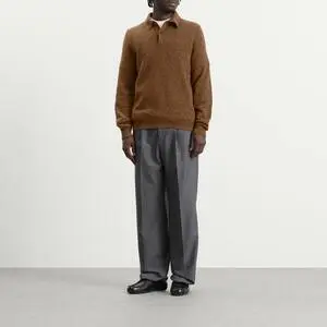 JIL SANDER Wool Cashmere Polo