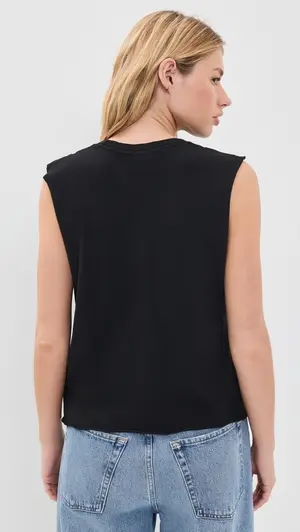 RE/DONE Susan Tee - Black