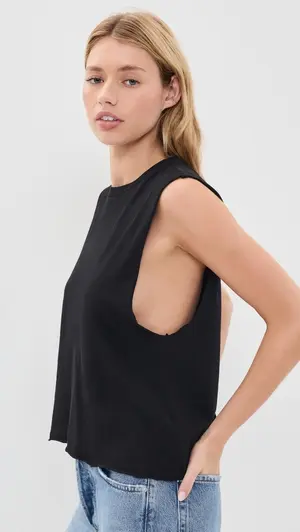 RE/DONE Susan Tee - Black
