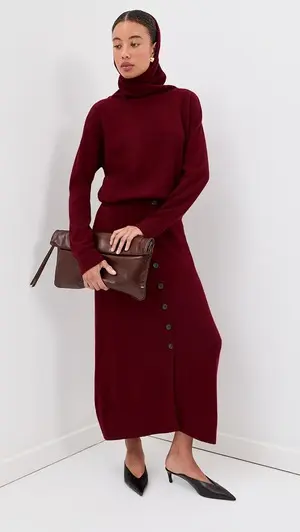 Altuzarra Callahan Cashmere Skirt