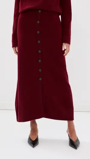 Altuzarra Callahan Cashmere Skirt