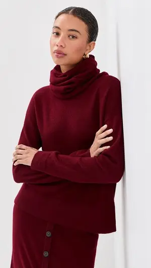 Altuzarra Lester Cashmere Sweater - Grenache