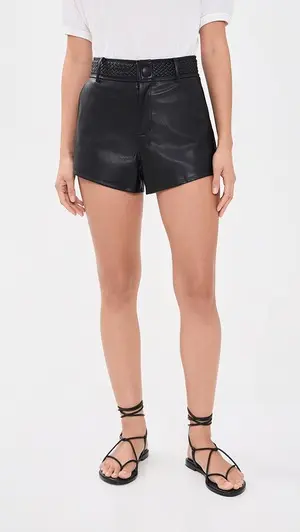 L'Agence Virelle Braided Shorts