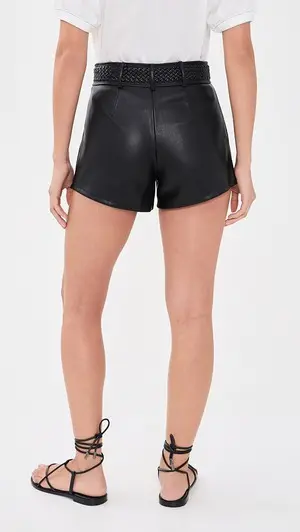 L'Agence Virelle Braided Shorts