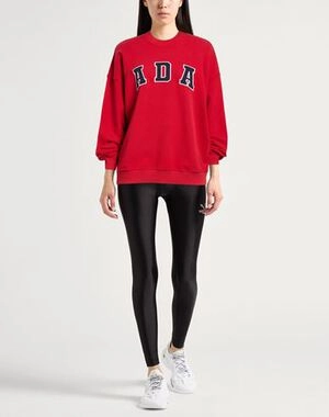 ADANOLA Organic Cotton Sweatshirt With Embroidered Logo