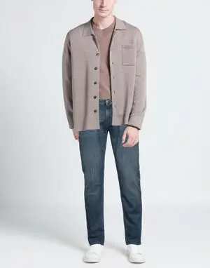 Emporio Armani Cotton Blend Straight-leg Jeans