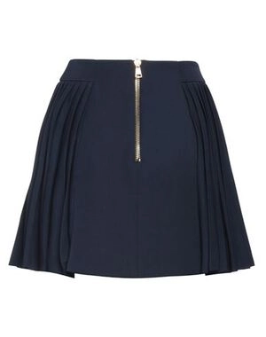 Balmain Virgin Wool Pleated Mini Skirt