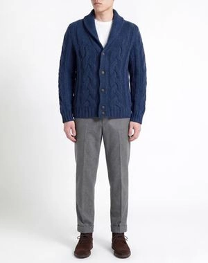 GRAN SASSO Virgin Wool And Polyamide Cardigan