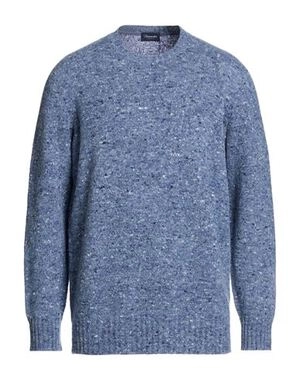 DRUMOHR Sweater Slate Size Virgin Wool, Cashmere, Polyamide - Blue