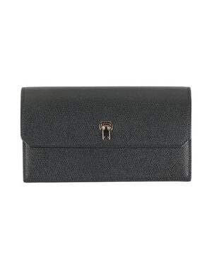 VALEXTRA Wallet Calfskin - Black