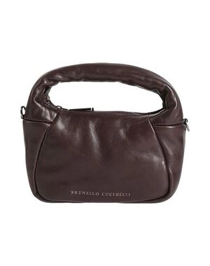 Brunello Cucinelli Leather Hobo Bag - Brown