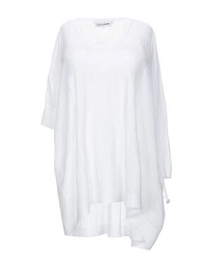 European Culture Linen & Polyamide 3/4 Sleeve Sweater