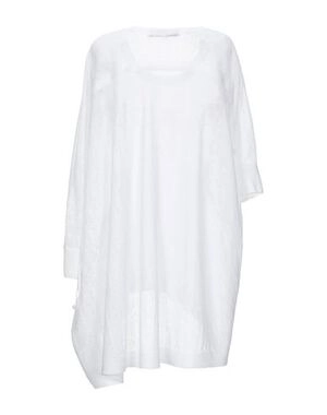 European Culture Linen & Polyamide 3/4 Sleeve Sweater