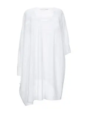 European Culture Linen & Polyamide 3/4 Sleeve Sweater