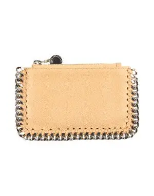 Stella McCartney Cardholder Textile Fibers - Beige