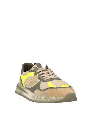 Philippe Model Low-top Sneakers In Leather And Textile Fibers