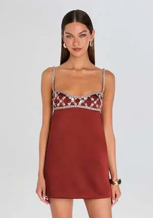 Retrofete Solere Embellished Dress