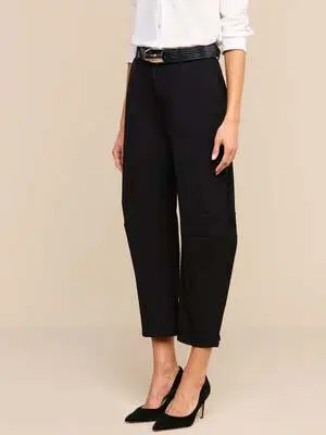 L'Agence Colby Barrel-leg Trouser