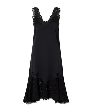Stella McCartney Lace-trim Sleeveless Dress