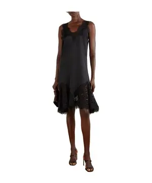 Stella McCartney Lace-trim Sleeveless Dress