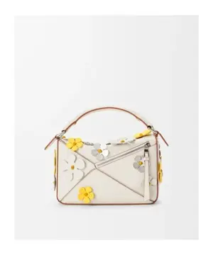 Loewe Floral Embellished Shoulder Bag