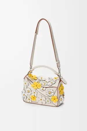 Loewe Floral Embellished Shoulder Bag