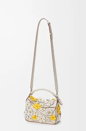 Loewe Floral Embellished Shoulder Bag