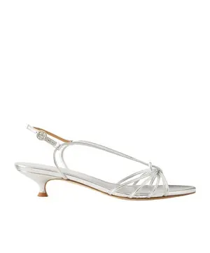 AeydĒ Square Toe Slingback Sandals