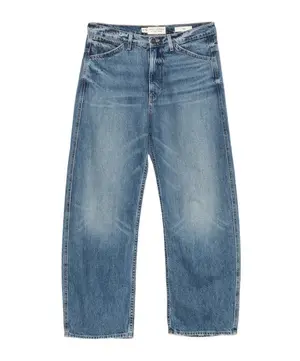 NILI LOTAN Belt-loop Jeans - Blue