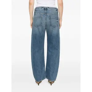 NILI LOTAN Belt-loop Jeans